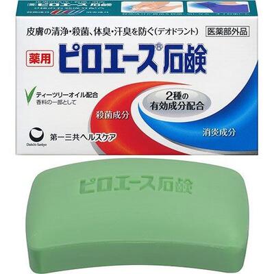 商品説明・仕様 1．殺菌成分と消炎成分、2種の有効成分を配合。皮膚の殺菌・消毒、体臭・汗臭を防ぎます。 2．殺菌成分が雑菌を殺菌、すっきり洗浄します。 3．ティーツリーオイルを香料の一部に配合しました。 容量：70g 原材料：＜有効成分＞イ...