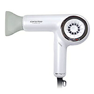 ケアライズBLDCヘアドライヤー TF-2602 の商品の説明 Eco仕様、BLDCモーター採用 ブラシレスモーター採用と独自技術で、900Wながら1400相当のパワー出力を実現！ 遠赤外線放出 独自のビームストーンを特殊セラミックに配合し...
