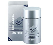 ●特殊加工された超微粒繊維により、静電気で髪に付着。 周りの人も分からないほど自然な仕上がりで、髪が増えたように見える商品です。 ・この商品ならではの細かく裁断された特殊繊維により、通気性が良く、頭皮に負担をかけません ・海外にも多く輸出さ...