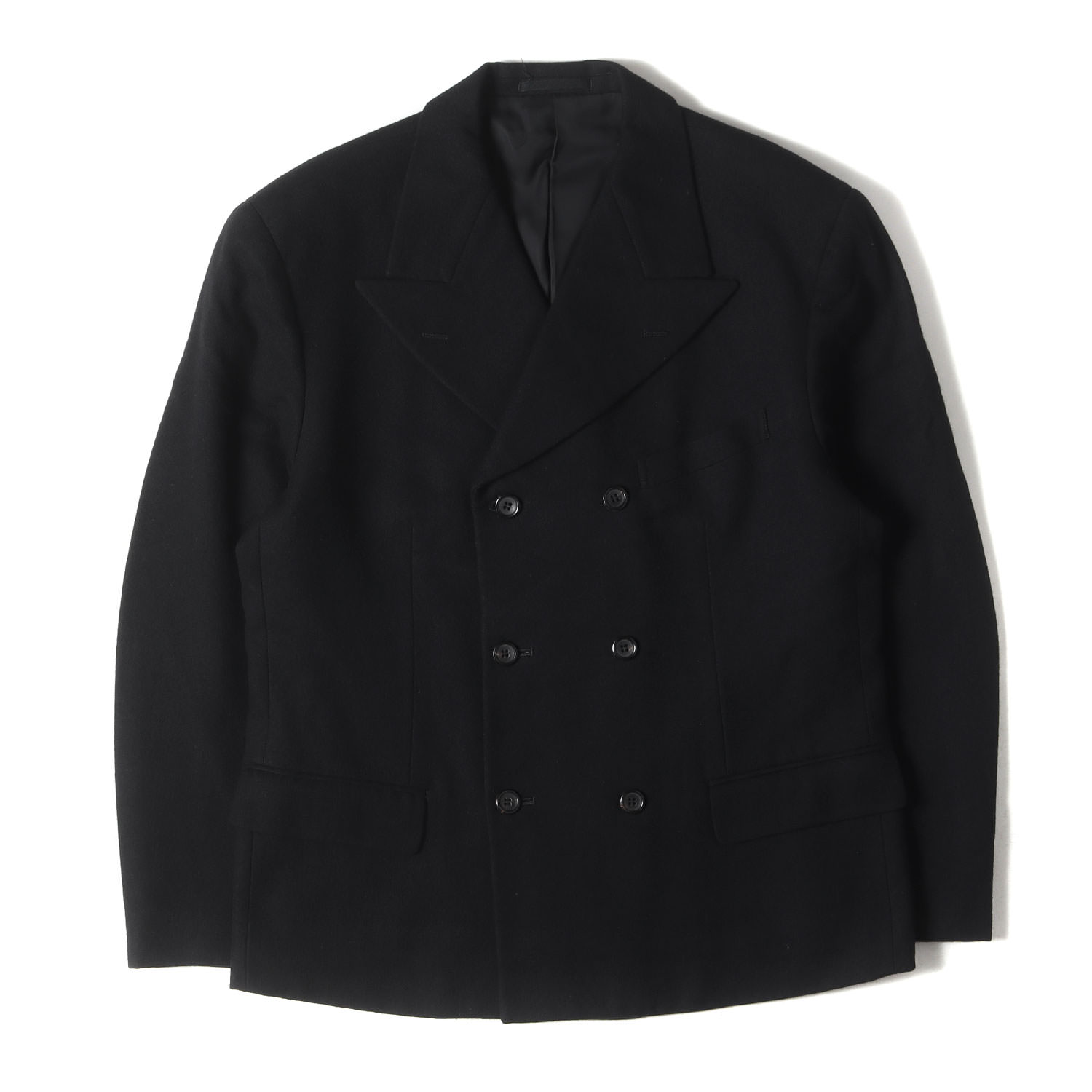 COMME des GARCONS Shirt France MADE P Coat S Navy Wool COMME des GARCONS Shirt France MADE P Coat S Navy Wool