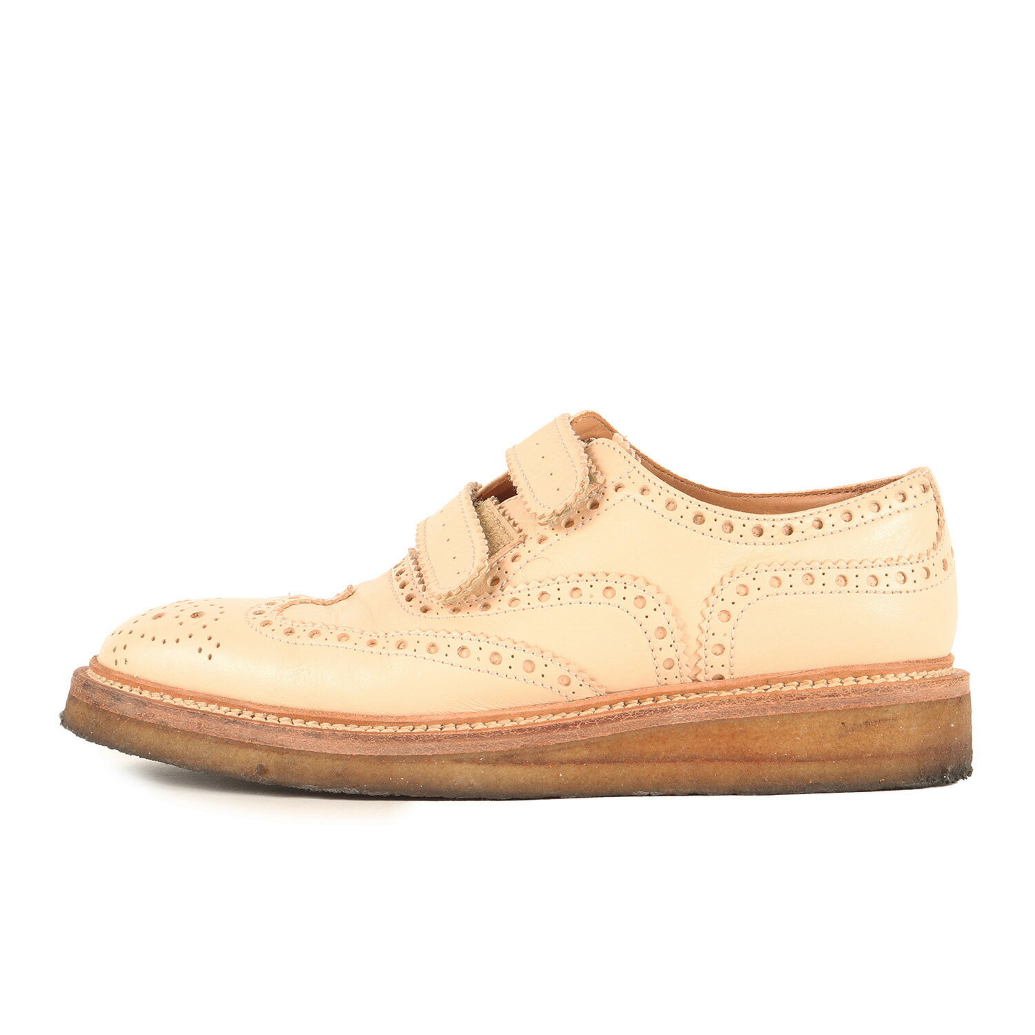 アイテム紹介 ブランド名 Weber Hodel Feder(ウェーバー ホーデル フェーダー) 品番 M002-1-004 素材 レザー 生産国 イタリア 商品説明 ・柔らかなレザー地 ・ウイングチップ ・メダリオンデザイン ・ベルクロ仕...