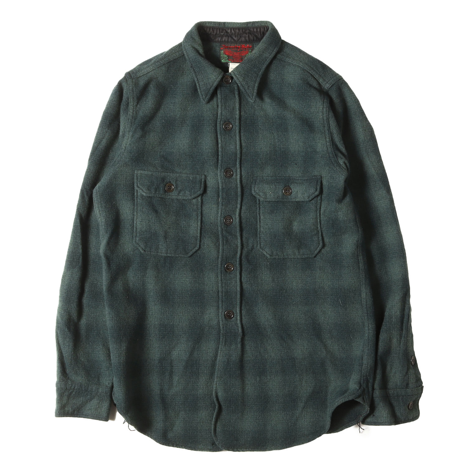 アイテム紹介 ブランド名 FREEWHEELERS(フリーホイーラーズ) 正式タイトル FORESTRY BUBO / GREAT LAKES GMT.MFG.CO. UNDERCUT SHIRT 素材 ウール100% 商品説明 ・1920...