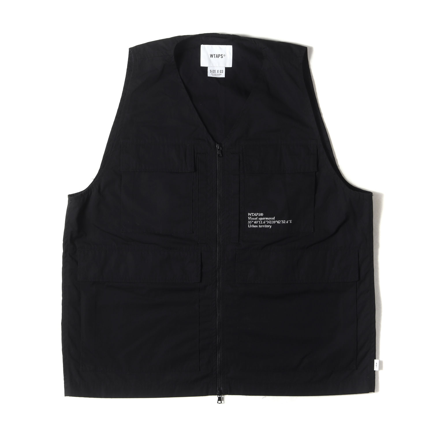 アイテム紹介 ブランド名 WTAPS(ダブルタップス) リリース時期 2022年春夏 正式タイトル LRRP / VEST / COPO.WEATHER 品番 221WVDT-JKM01 素材 表地 コットン55% ポリエステル45% /裏...