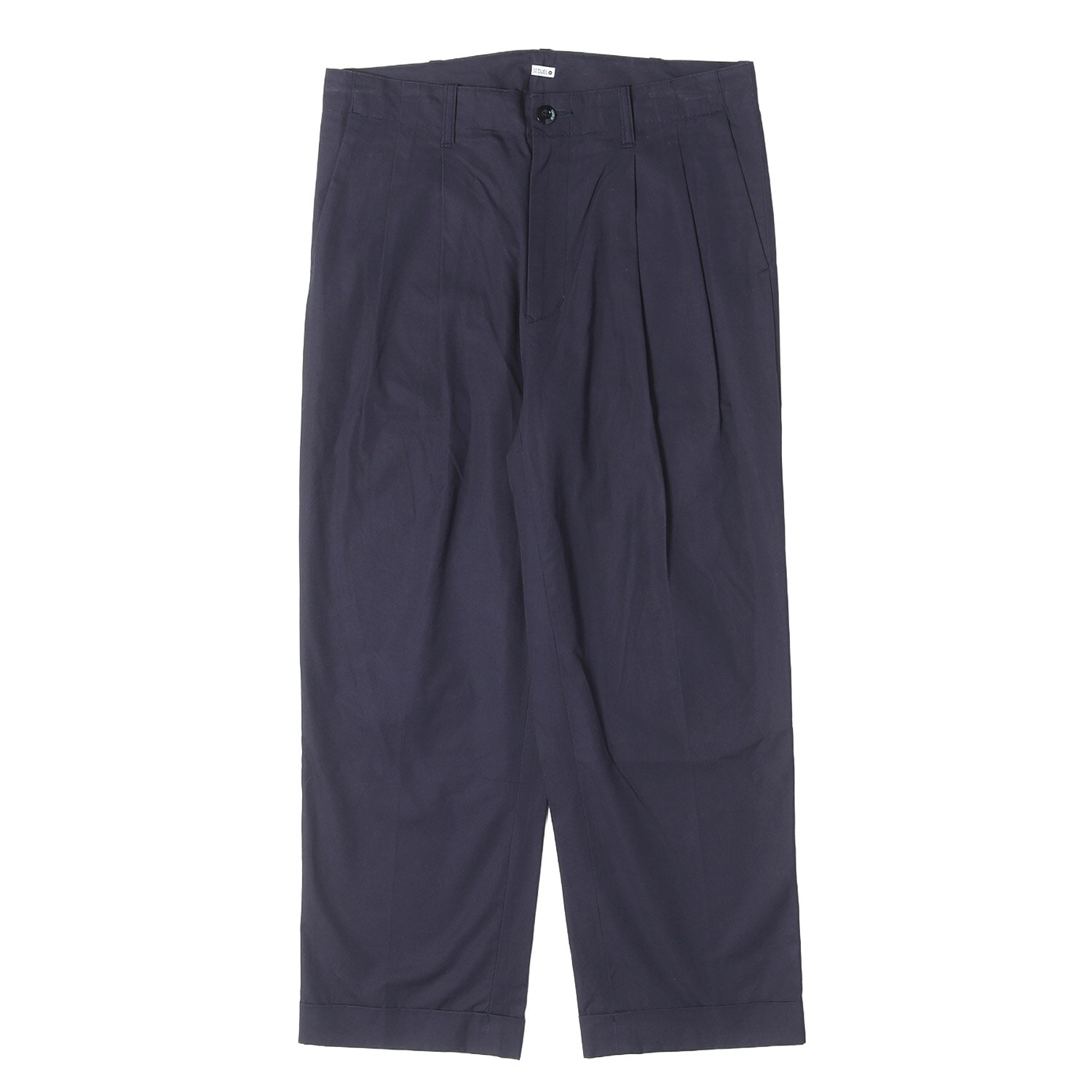 アイテム紹介 ブランド名 SEQUEL(シークエル) 正式タイトル CHINO PANTS TYPE-C 素材 コットン100% 商品説明 やや薄手の平織りコットン生地を使用したジッパーフライチノパンツです。こちらは2タックの入ったワイドテ...