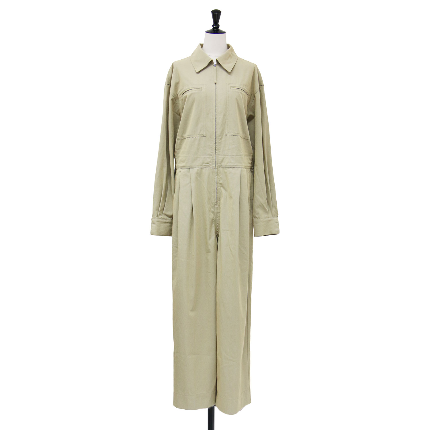 アイテム紹介 ブランド名 TODAYFUL(トゥデイフル) リリース時期 2025年秋冬 正式タイトル Twill Zip Combinaison 品番 12520304 素材 コットン 71% ナイロン 29% 生産国 -- 参考定価 3...
