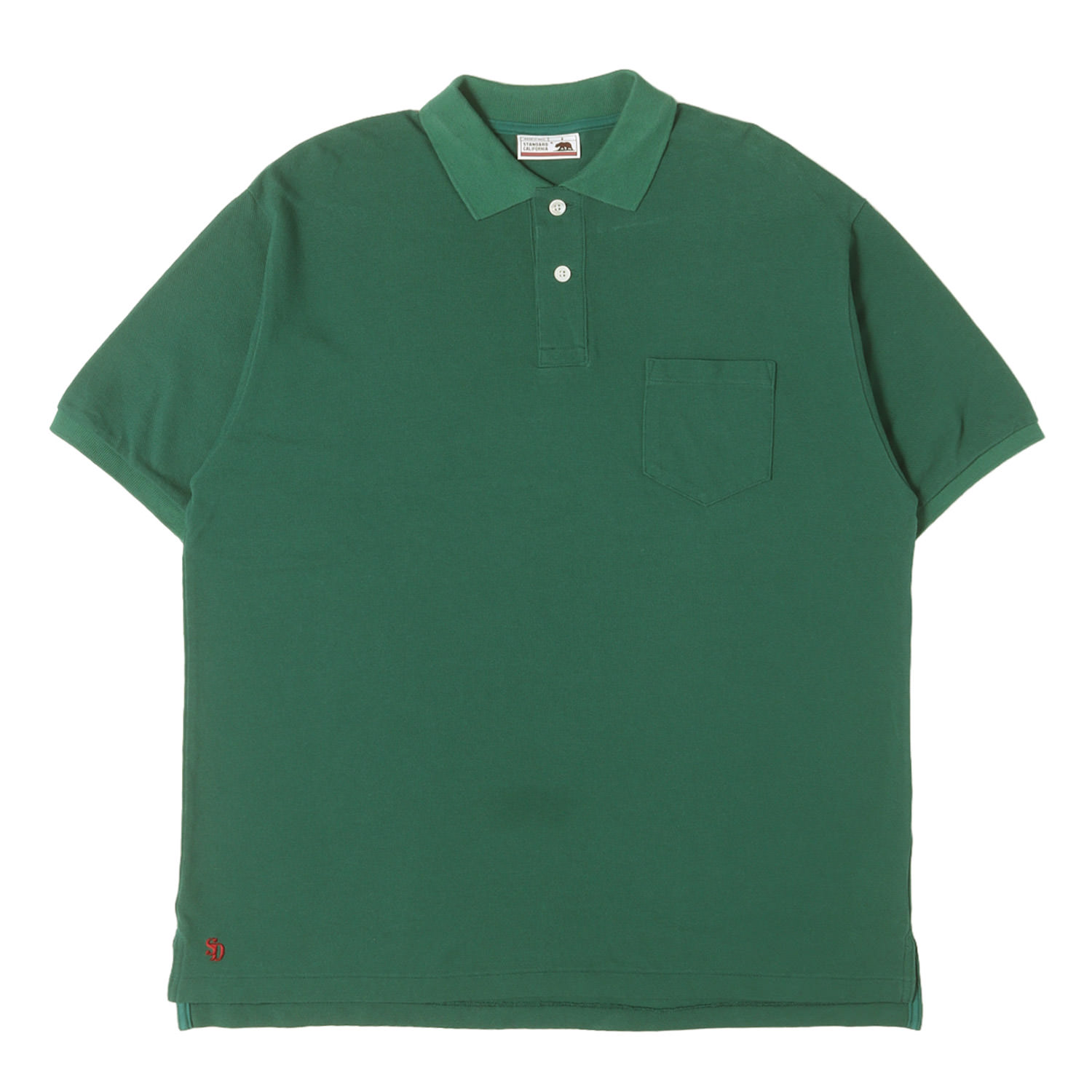 アイテム紹介 ブランド名 STANDARD CALIFORNIA(スタンダードカリフォルニア) 正式タイトル SD Polo Shirt 素材 コットン100% 生産国 日本 商品説明 ・コットン鹿の子素材 ・胸ポケット ・SDブランドロゴ...