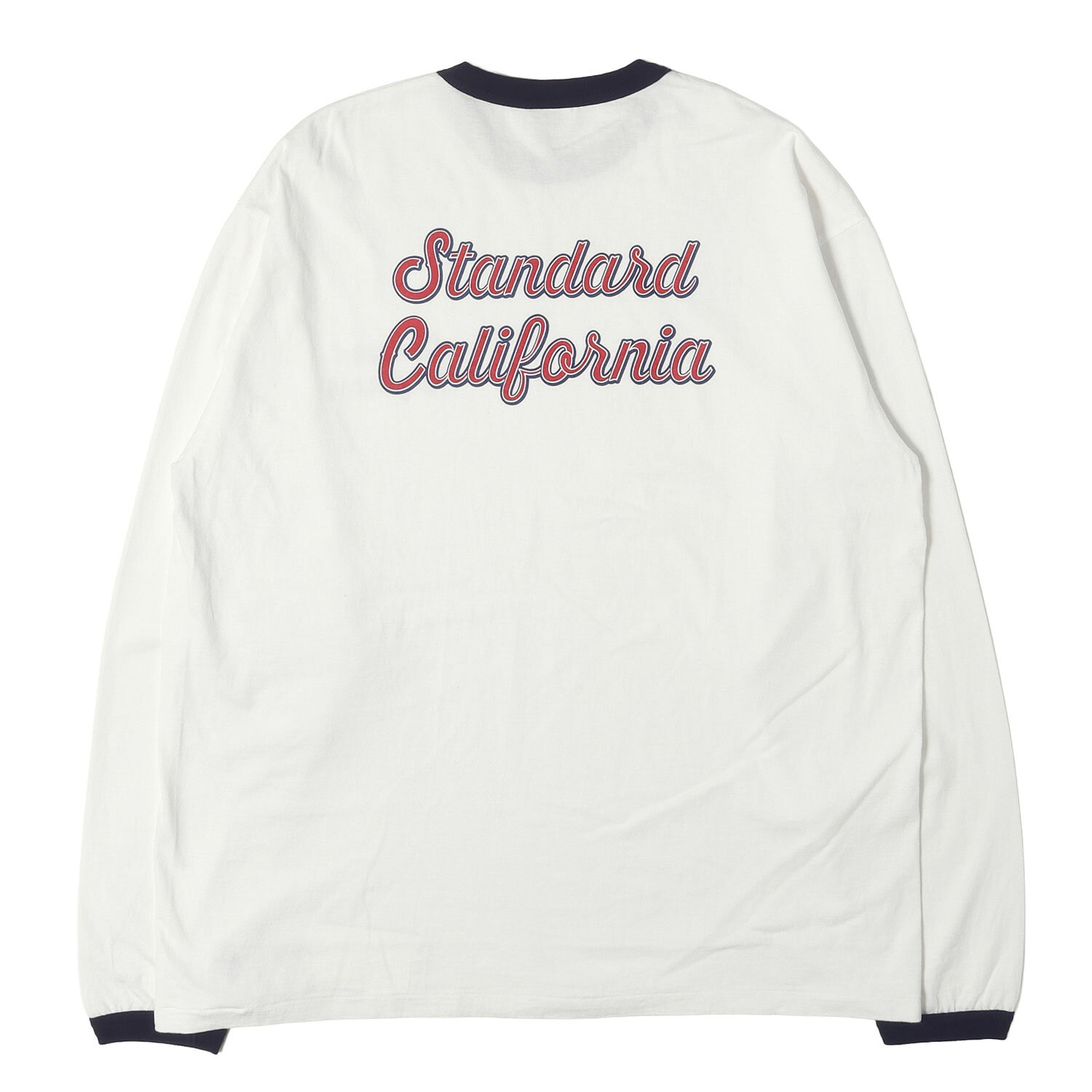 アイテム紹介 ブランド名 STANDARD CALIFORNIA(スタンダードカリフォルニア) リリース時期 2025年春夏 正式タイトル SD US Cotton Script Logo Ringer Long Sleeve T 素材 コ...