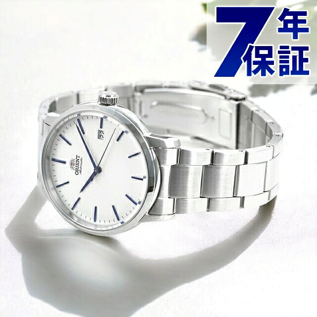 7月下旬入荷予定予約受付中 正規品 7年保証キャンペーン 送料無料 オリエント コンテンポラリー 日付表示 自動巻き メンズ 腕時計 RN-AC0E02S ORIENT CONTEMPORARY アナログ ホワイト ◆オリエントコンテンポラ...