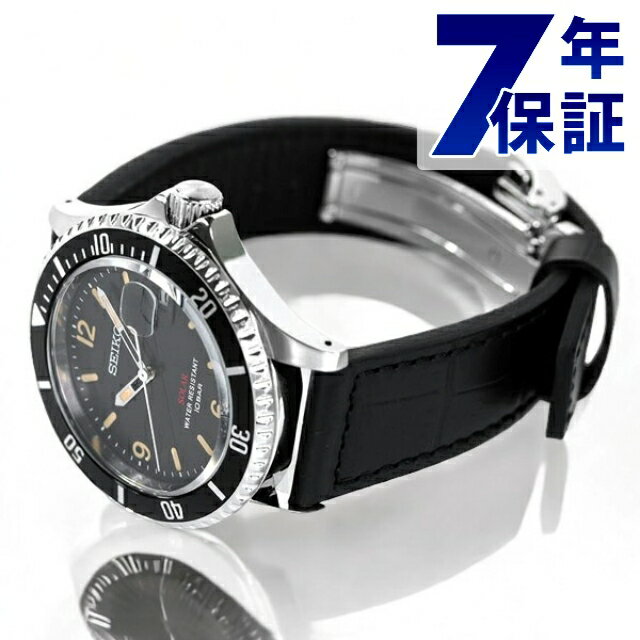 正規品 7年保証キャンペーン 送料無料 セイコー ショップ限定モデル 流通限定モデル 日本製 ソーラー メンズ 腕時計 SZEV013 SEIKO アナログ ブラック 革ベルト ◆ヴィンテージウォッチのデザインを、現代的な製品仕様でリプロダ...
