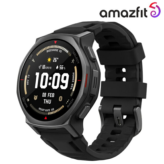 正規品 アマズフィット チタン Bluetooth メンズ レディース スマートウォッチ SP170079-C239 Amazfit T-Rex 3 Pro 44mm デジタル ブラック タクティカルブラック 黒 ◆T-Rex3Proは、独...