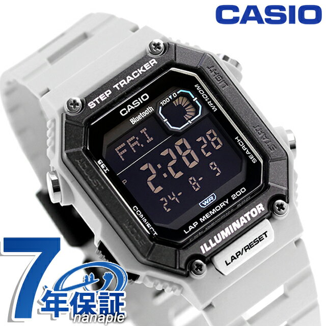 7年保証キャンペーン カシオ CASIO スタンダード チプカシ クオーツ Bluetooth 海外モデル メンズ 腕時計 WS-B1000-8BVDF STANDARD デジタル ブラック ライトグレー ◆日常生活をはじめ、スポーツ・ウェ...
