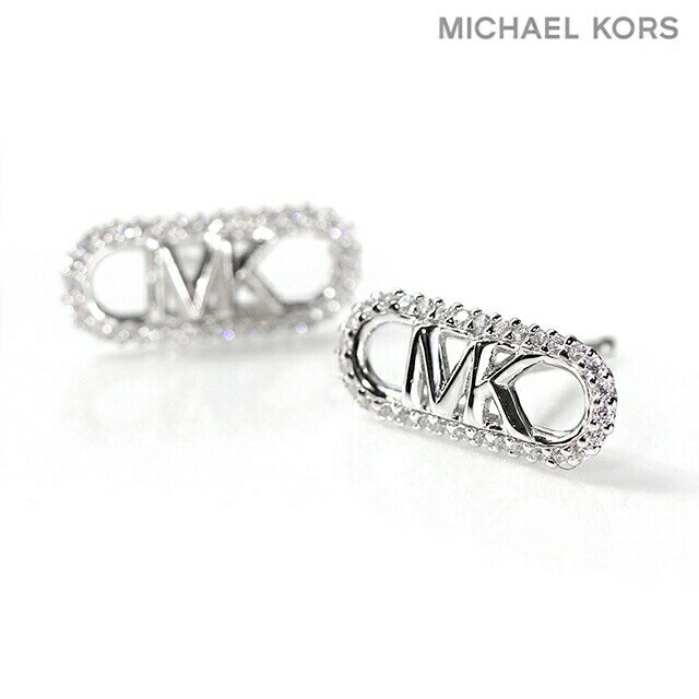 マイケル・コース ピアス レディース ブランド アクセサリー スターリングシルバー キュービックジルコニア MKC1657CZ040 MICHAEL KORS シルバー ◆NYファッション業界屈指の大物デザイナーMICHAEL KORS（マ...
