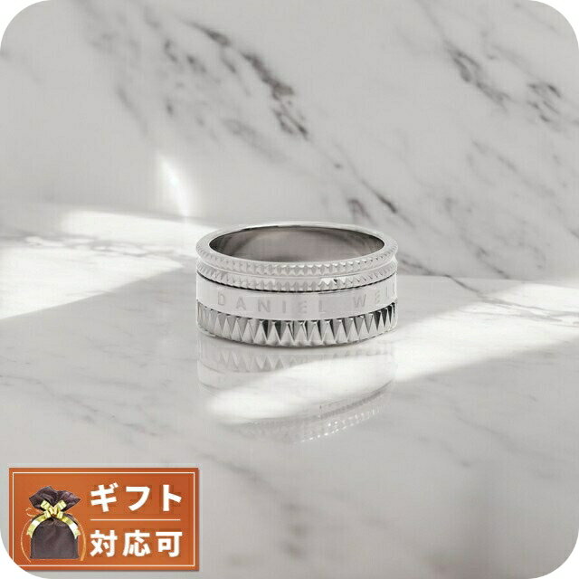 ダニエルウェリントン DANIEL WELLINGTON リング DW00400203 レディース エレベーション リング ELEVATION RING シルバー◆DWのClassic Ringからインスピレーションを得て、幾何学模様をモチ...