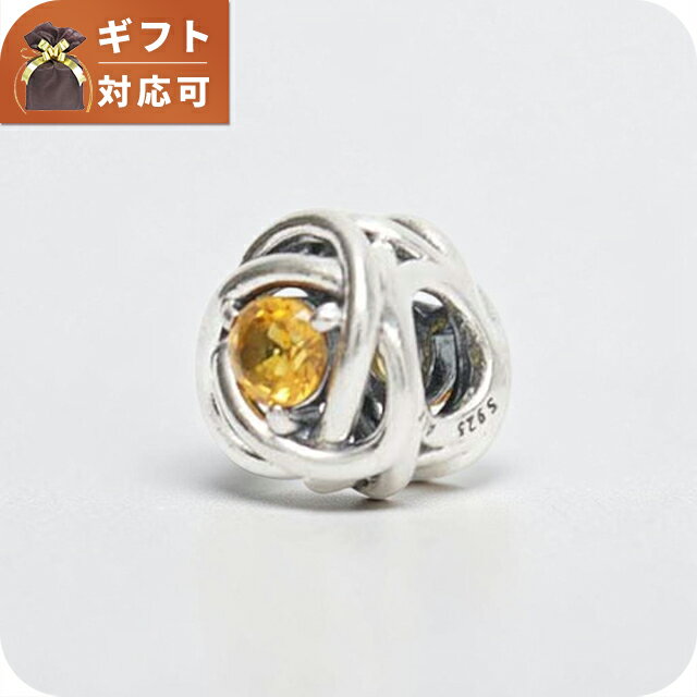 パンドラ PANDORA Moments Honey Eternity Circle Charm チャーム 790065c04 レディース ハニー イエロー系 ブランド ◆ハニーカラーのストーンが美しく輝く、エタニティモチーフのチャーム。無...