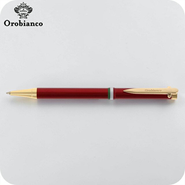 正規品 オロビアンコ ボールペン ブランド ラ・スクリヴェリア 日本製 1953003 Orobianco レッドGT ◆1996年イタリア・ミラノ近郊創設のバック発祥ブランド。職人技と最新技術を融合し、鮮やかなカラーと抜け感のあるフォルム...