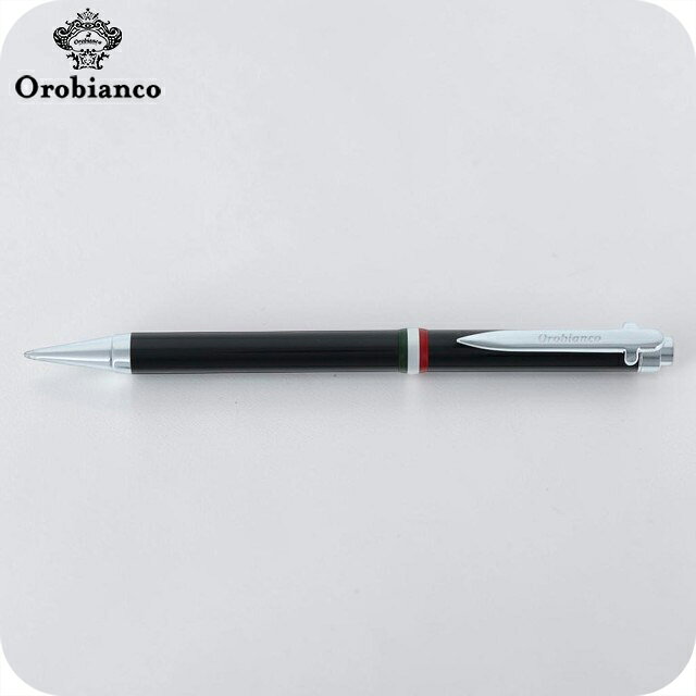 正規品 オロビアンコ シャープペンシル ブランド ラ・スクリヴェリア 日本製 1953026 Orobianco ブラックCT ◆1996年イタリア・ミラノ近郊創設のバック発祥ブランド。職人技と最新技術を融合し、鮮やかなカラーと抜け感のある...