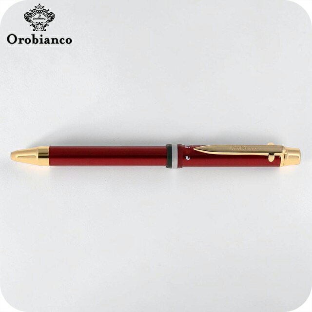 正規品 オロビアンコ 多機能ペン ブランド トリプロ ボールペン シャープペンシル 日本製 1953203 Orobianco レッドGT ◆1996年イタリア・ミラノ近郊創設のバック発祥ブランド。職人技と最新技術を融合し、鮮やかなカラーと...