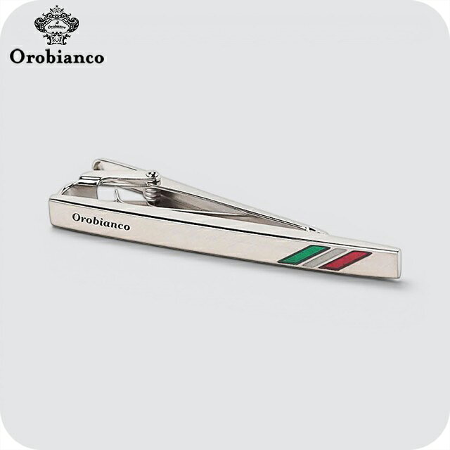 正規品 オロビアンコ ネクタイピン ブランド アクセサリー ORT5015A Orobianco シルバー トリコロール ◆1996年イタリア・ミラノ近郊創設のバック発祥ブランド。職人技と最新技術を融合し、鮮やかなカラーと抜け感のあるフォル...