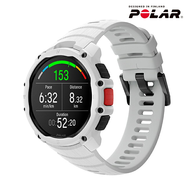 正規品 ポラール ストリート X S-L ランニングウォッチ Bluetooth メンズ レディース スマートウォッチ 900116715 POLAR STREET X S-L デジタル スノーホワイト 白 ◆POLAR STREET Xは...