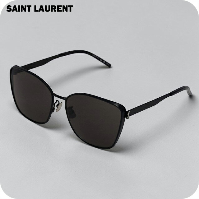 サンローラン サングラス レディース SL M98 001 SAINT LAURENT ブラック ◆サンローラン(Saint Laurent)は、フランスのラグジュアリーブランド。ファッションに革命をもたらし、クラシックでエレガントであるこ...