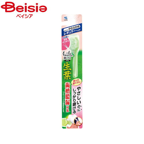■メーカー名：小林製薬●やさしいのにしっかり磨ける歯ブラシです●毛先はやわらか極細4分割毛ですき間に入りやすい！●たっぷりの毛先なので、弱った歯ぐきでもやさしくケアできます●薄型×三角ヘッドで、奥歯の奥まで磨ける設計●歯槽膿漏対策※を考えた...