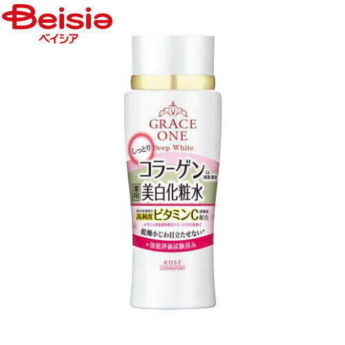 ■メーカー名：コーセー50才からの肌のために美肌効果をぎゅっと凝縮した薬用美白化粧水。みずみずしい感触でしっとりうるおい、ハリつや美白肌へみちびきます。さわやかなローズフローラルの香り。※予告なくパッケージ、商品名、産地等が変更になる場合が...