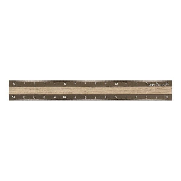 アルミとウォールナットを使ったスタイリッシュな15cm定規 ・軽くて強度のあるアルミ素材と、家具にも使われるウォールナットを組み合わせた15cm定規です。 消えないレーザー刻印目盛りなので、末永くご使用いただけます。カッターの使用もOK。 ...