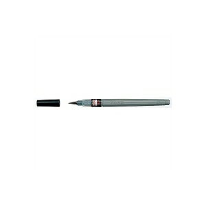 【ぺんてる／Pentel　ぺんてる筆　XFP5M　中字】◇本格派毛筆タイプ！穂先が違います。 ◇水性顔料インキの特性として速乾性が高く、発色も良いため 吸水性の高い和紙などにも濃くくっきりとした文字を書くことが可能です。 本体サイズ：穂先サ...
