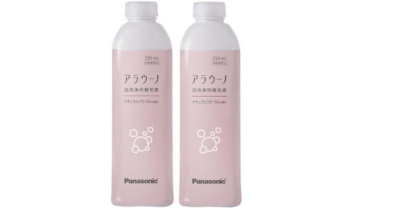 パナソニック(Panasonic) アラウーノフォーム アラウーノ用補充液 ナチュラルフローラルの香り付き 2本セット CH395N●入数(本):2●内容量:250mL●アラウーノ用泡洗浄補充液(洗剤)ナチュラルフローラルの香りつき●用途:...