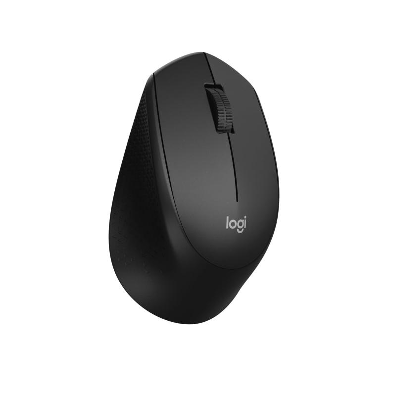 ロジクール ワイヤレスマウス M331nBK 静音 ワイヤレス マウス 無線 3ボタン 電池寿命18ケ月 USB接続 M331 windows mac chrome ブラック 右手にフィットするシェイプで持ちやすい／静音ワイヤレスマウスロジ...