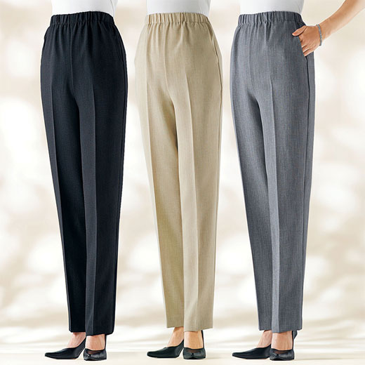 ブランド：Belluna■ 品質／ポリエステル100％　裏地無　ポケット有　ウエスト総ゴム使い(ゴム交換口付)　ファスナー無■洗濯機洗いOKぴったりサイズが選べる！【吸水速乾でサラサラ爽快】◎さらさら吸水速乾◎しわになりにくい◎こだわりの日...