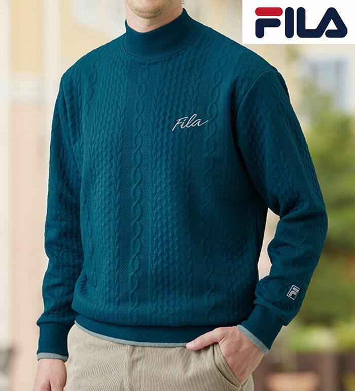 ブランド：メンズライフ■ 品質／ポリエステル95％・ポリウレタン5％● 中国製■洗濯機洗いOKカジュアルなのに上品見え。ふくれジャカードトレーナー見た目は上品なニットなのに、実はカットソー。軽やかで品よく決まる、お手入れラクな1枚です。◎洗...