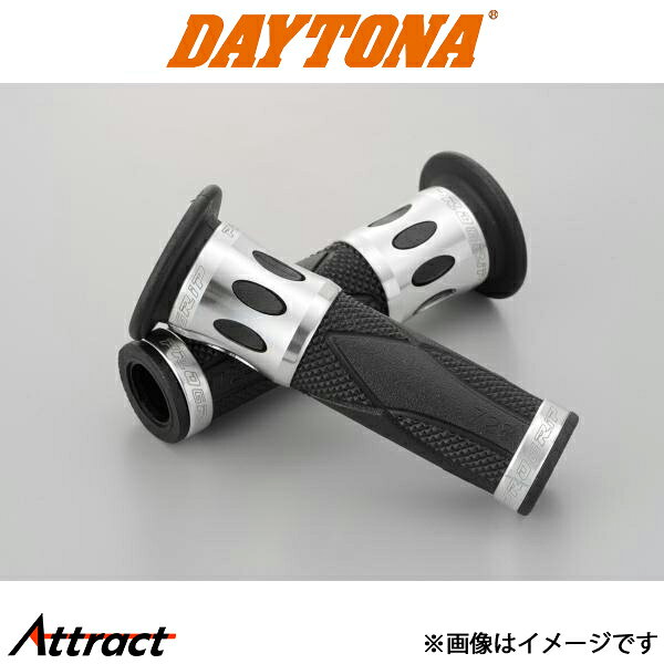 メーカー希望小売価格はメーカーサイトに基づいて掲載しています。メーカーデイトナ(DAYTONA)商品PRO-GRIP スーパーバイクグリップ#728　STDラバー　122mm　貫通　ブラック／シルバー概要アルミ素材をデザインに使用した特徴的...