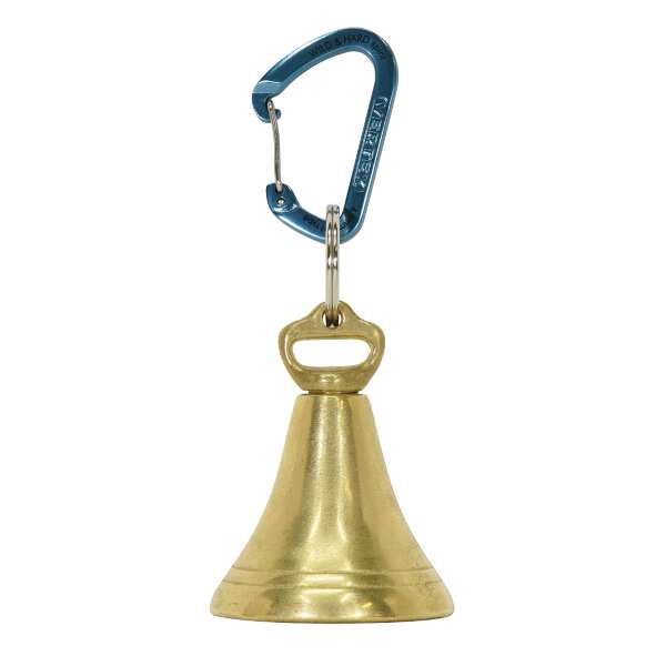 クマやイノシシなど野生動物に人の存在を知らせるための鈴です。遠くまで音が届く真鍮製。消音できるので、バス・電車での移動もOKです！素材：本体／真鍮鋳物、カラビナ／アルミサイズ：径50×H123mm原産国：日本メーカーまたは輸入元ベルモント区...