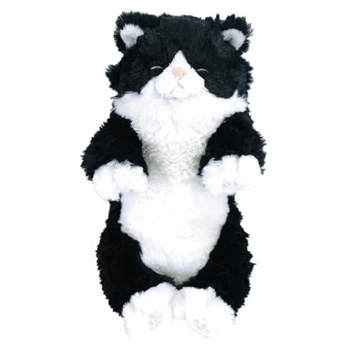 ひざねこシリーズの人気者「ひざねこ すやすや」に待望のSサイズが登場 仔猫のような大きさがたまらなくかわいい ほどよい重さがあるので、おひざに乗せても、抱っこしても。あなたの心を優しく包み込んでくれます。まるで本物の猫ちゃんがいるみたい あ...