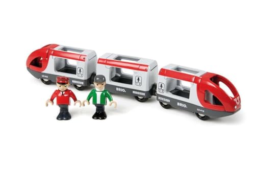 ヒンジと車でキャビンを開き、エンジニアと乗客が直接セットアップします。ワゴン3用にこの列車を組み立てて、1台は冒険旅行に出かけましょう。すべてのブリオやその他の木製トラックに適しています。