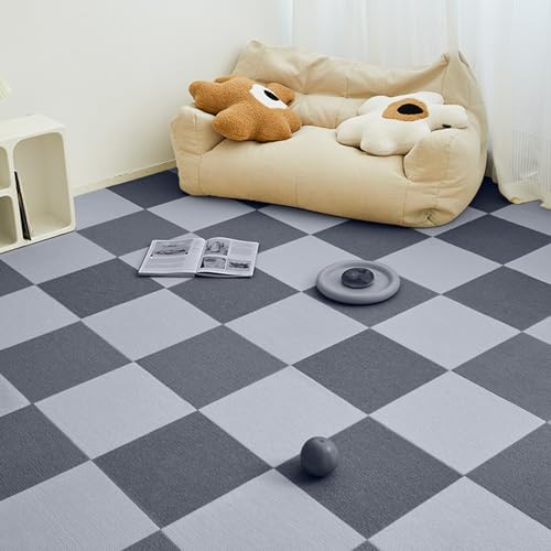 厚さ4mmでふんわり タイルカーペット30 * 30は厚さ4mmのデザインで、やわらかなTPE素材を採用しています。ふんわりとした感触が足を優しくし、快適な歩行体験をもたらしてくれます。全体的に柔らかくクッション性に優れており、足音や落下物...