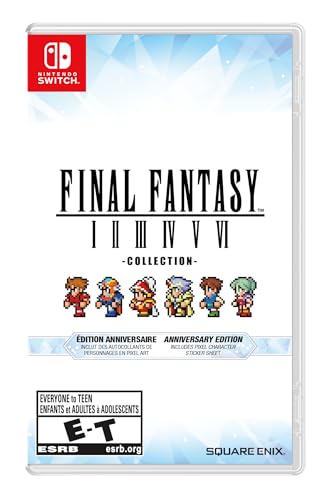 『ファイナルファンタジーI』から『ファイナルファンタジーVI』までを新たに2Dリマスター。時代を繋ぐ珠玉の6作品がここに。