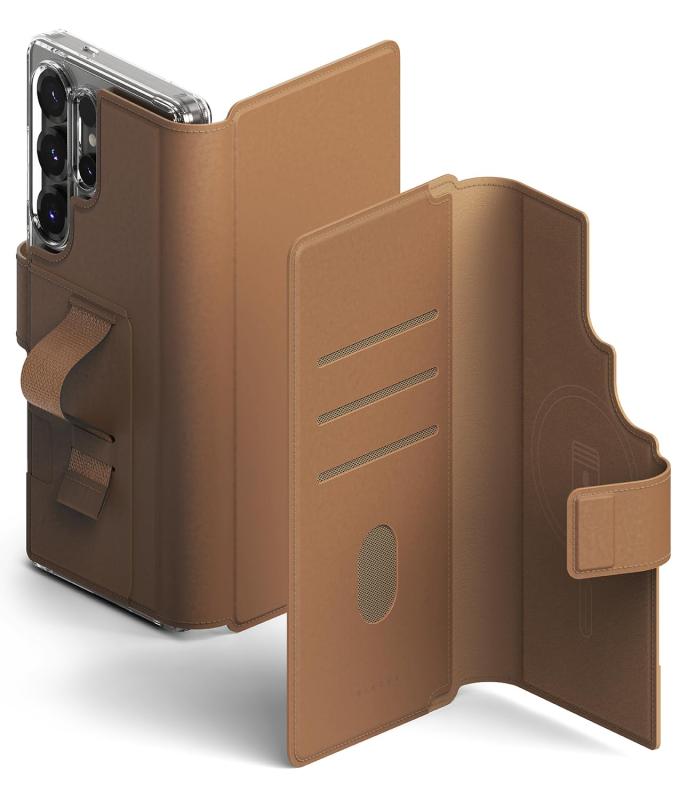 JP-Galaxy S25 Ultra / S24 Ultra / S23 Ultra Folio Grip Wallet Magnetic-VAR