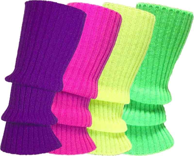 [kotokari] レッグウォーマー 蛍光 ダンス レディース ゆるめ カラフル素材：アクリルニット（伸縮性のあるリブ編み）サイズ：フリーサイズ（長さ40cm　幅8cm）平置き採寸原産国：中国ご使用のPC等の環境によって商品の画像・色合い...