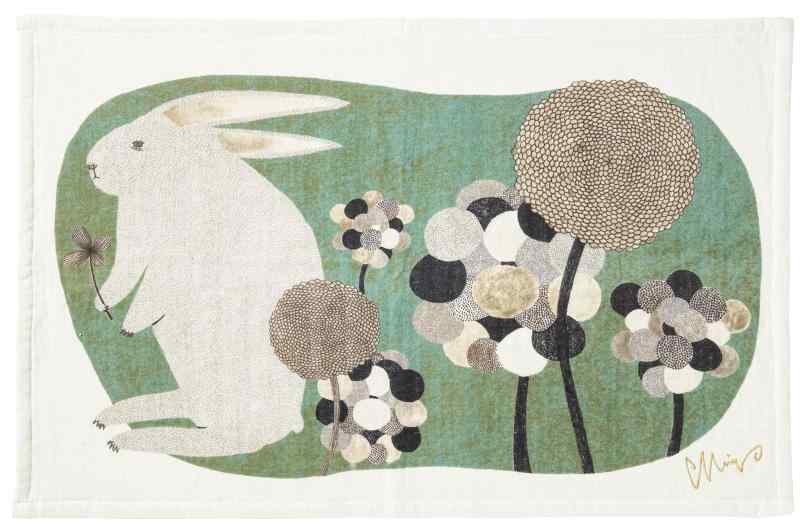 楠橋紋織 ティータオル morita MiW 日本製 約45cm×70cm