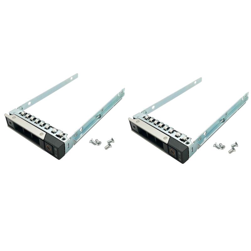 ロット2：2.5"DXD9H 0DXD9H SAS SATAハードドライブHDDトレイキャディ対応、Dell 14th Gen 14 G14 R640 R740 R740 xd R840 R940 R440ネジ付きPowerEdg...