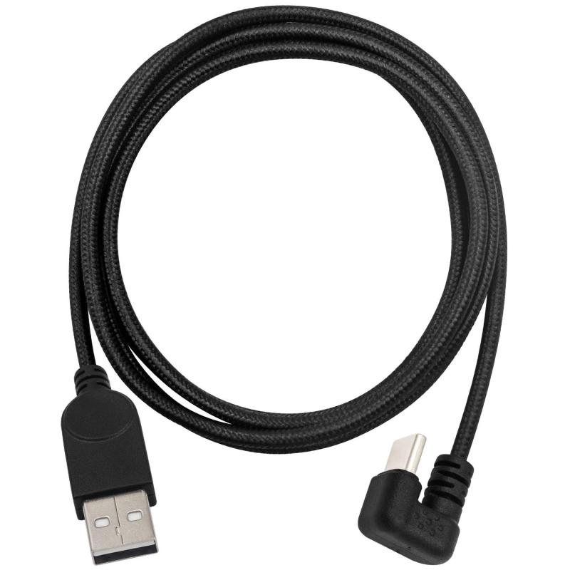 Poyiccot U字 USB Type Cケーブル3A USB Cケーブル, 180度Type C to Type A急速充電ケーブルナイロン編みの断線防止 用Galaxy S9 S8 Note 9 8, MacBook その他USB-C...