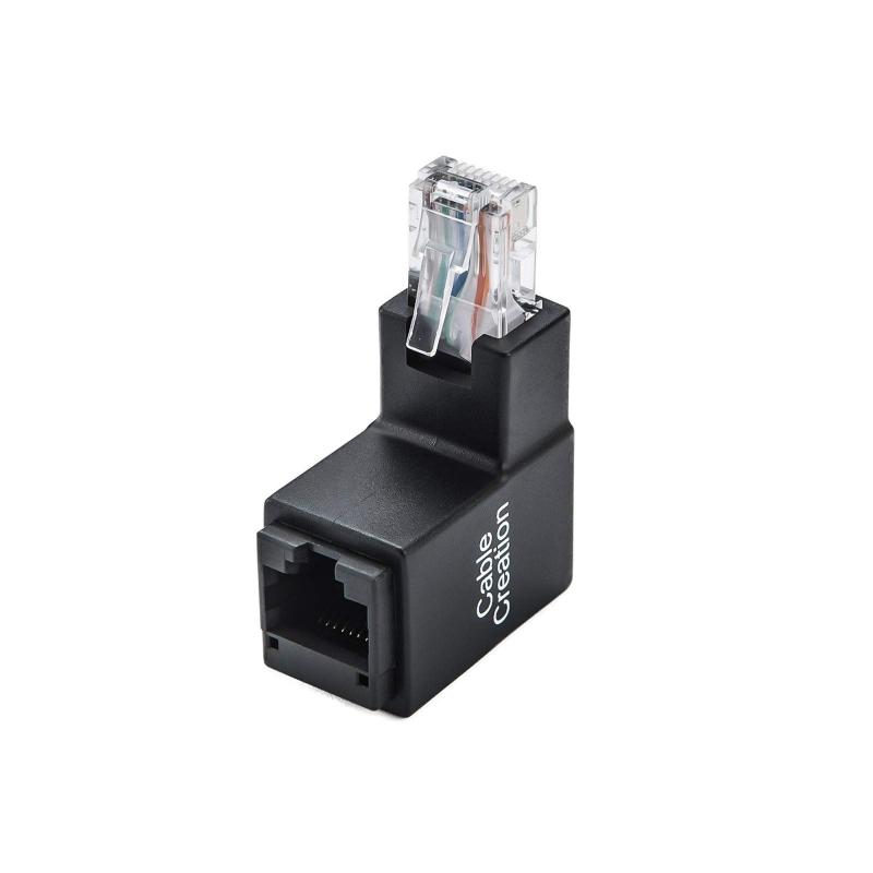 CableCreation RJ45コネクタ 10個入り LAN Cat6/Cat6a/Cat5e対応 単線ヨリ線対応 つめ折れ防止LANケーブルに使われる8極8芯(8P8C)のRJ-45コネクタ（モジュラプラグ）です。カテゴリ6 (CAT...