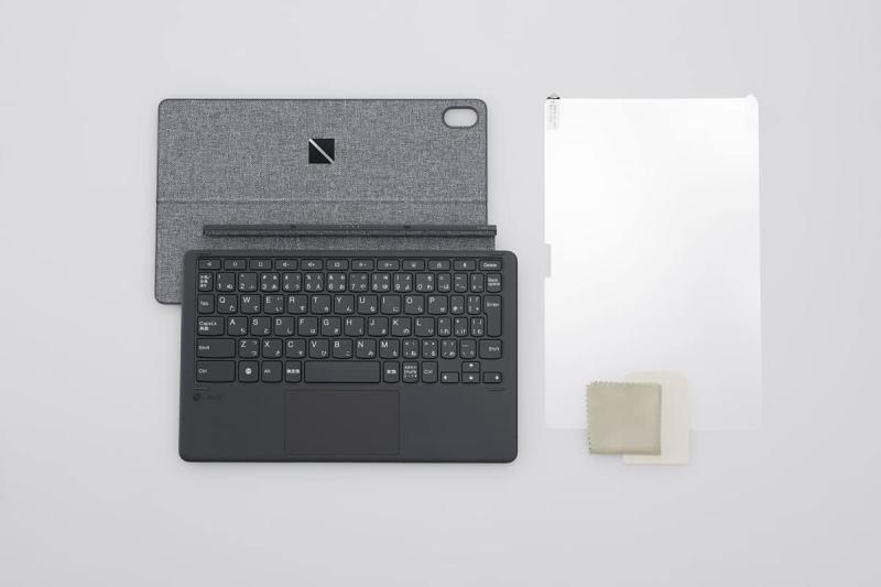 PC-AC-AD021C PC-T1175BAS用スタンドカバー付きキーボード＆液晶保護フィルム