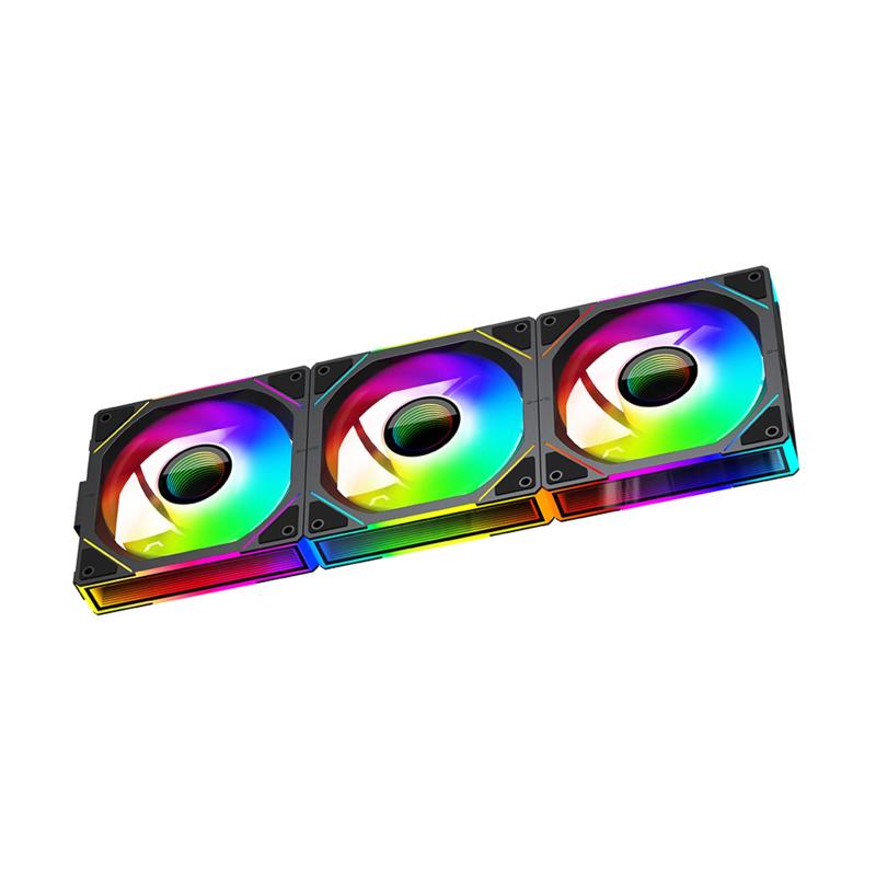 Interstallar 120mm ARGB PC 静音 ケースファン