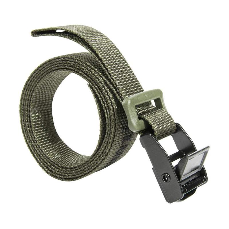 タスマニアンタイガー ウェビング ストラップ 1m 7218 ・ Tasmanian Tiger WEBBING STRAP荷物を圧縮してボリュームを最小限に抑えるためのパックストラップストラップを使用して、リュックサックの外側に荷物を取り...