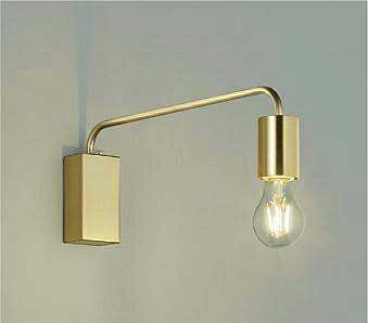 LEDフィラメント電球 3.8W(E26) キャンドル色／2200K鋼板・鋼管 真鍮色メッキ巾68 高192 出407mm0.7kg●アーム可動●AC100V●調光可能(0%〜100％)●調光にはLED専用調光器(別売)をご使用ください。●...
