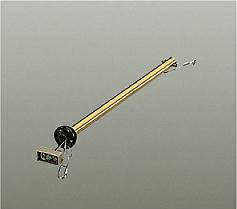 鋼管 真鍮ブロンズメッキ径φ20 長400mm0.4kg●傾斜天井にも使用可能(25°まで)●DP-35202G専用注)延長パイプの加工は別注にて承ります。メーカー希望小売価格はメーカーカタログに基づいて掲載しています