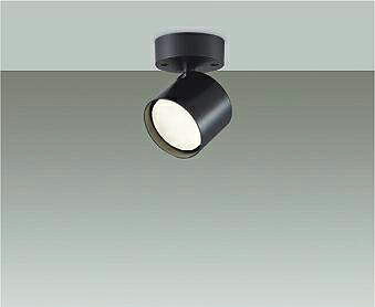 LEDユニットフラット形(径75mm)6.5W(GX53-1) 電球色／2700Kプラスチック 黒径φ85 長121 吊高45mm0.3kg●首振90°・回転360°●AC100V●ランプ寿命40,000時間●調光器併用不可●11VA定格光...